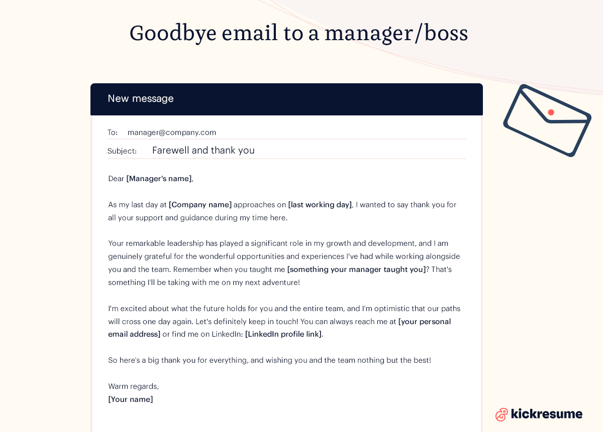 Goodbye Email To Coworkers How To Write It When To Send It More Examples Examples 